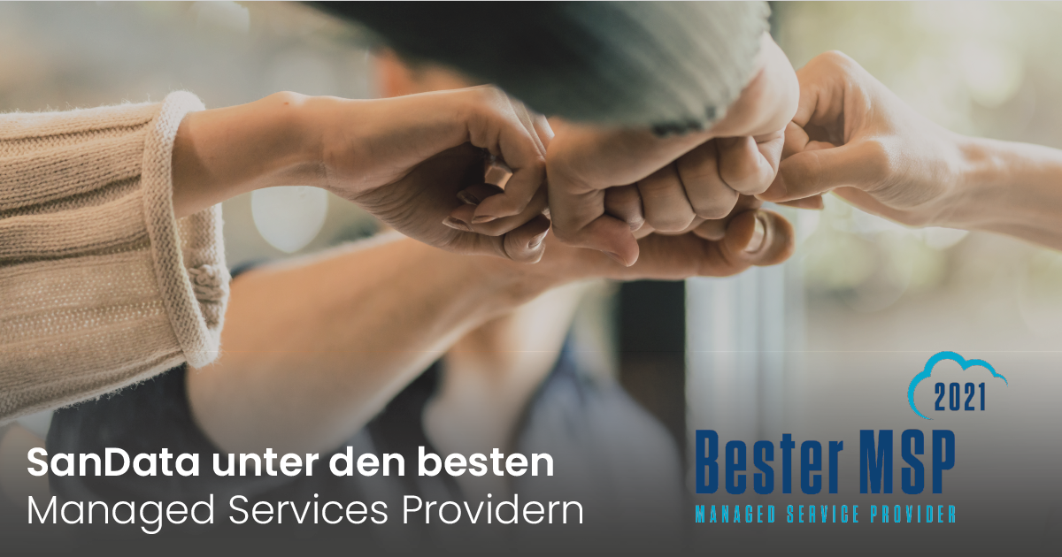 SanData weiterhin einer der besten Managed Service Provider